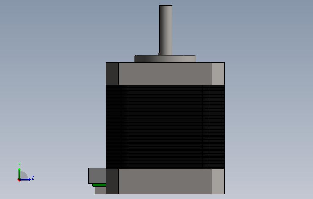 Nema17步进电机solidworks 2015模型图纸下载 懒石网