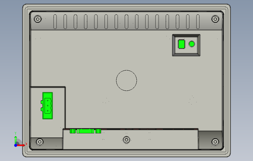 触摸屏2.igs_IGES_模型图纸下载 – 懒石网