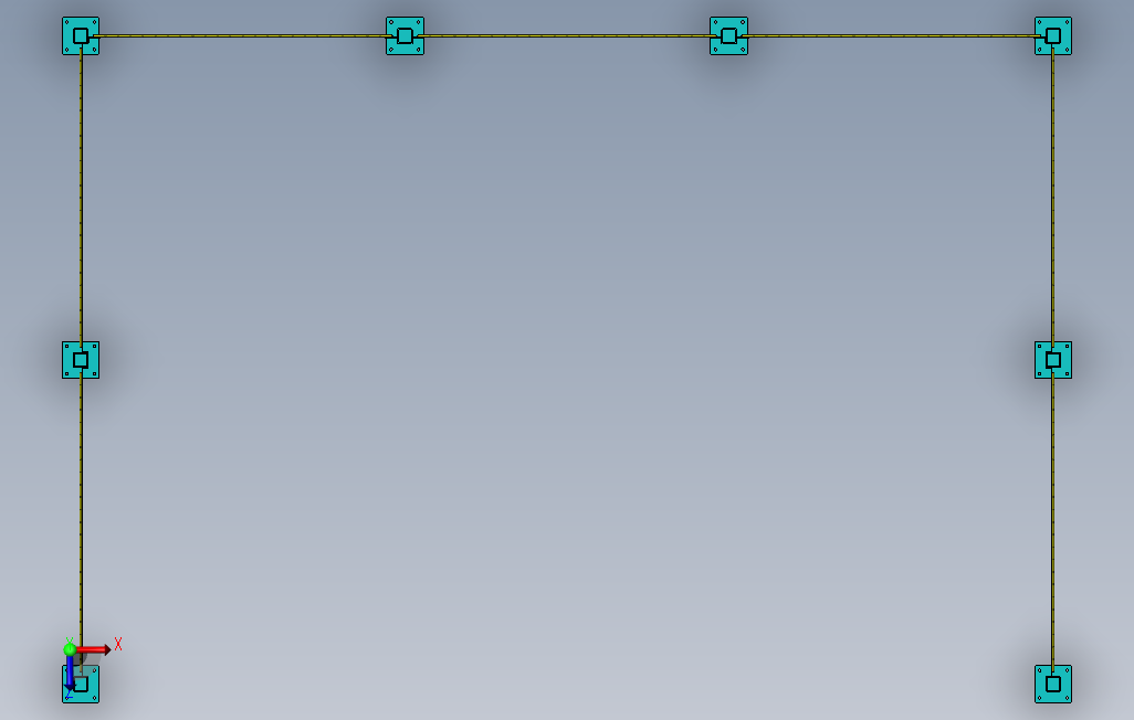 设备防护围栏solidworks 2012模型图纸下载 懒石网