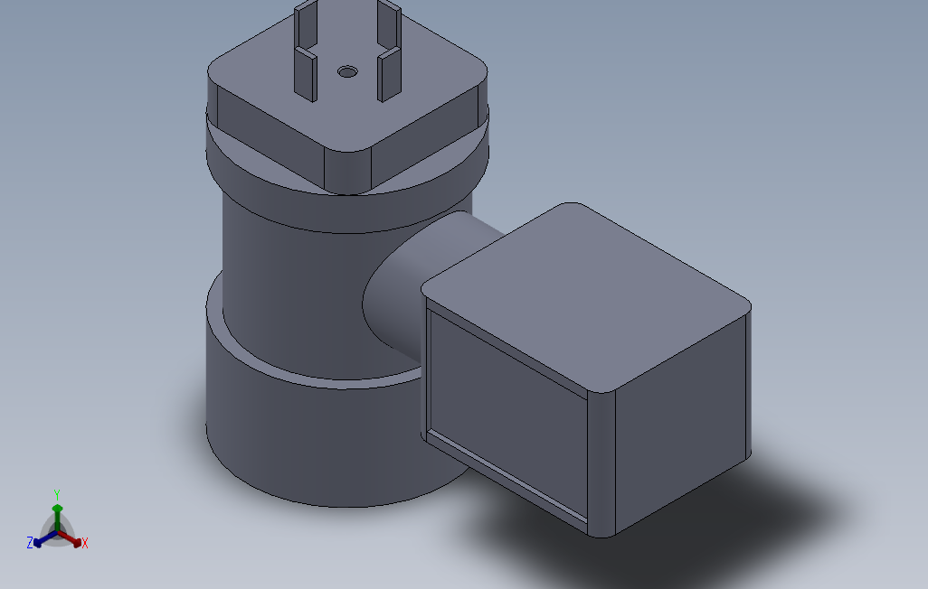 稳压器01solidworks 2009模型图纸下载 懒石网