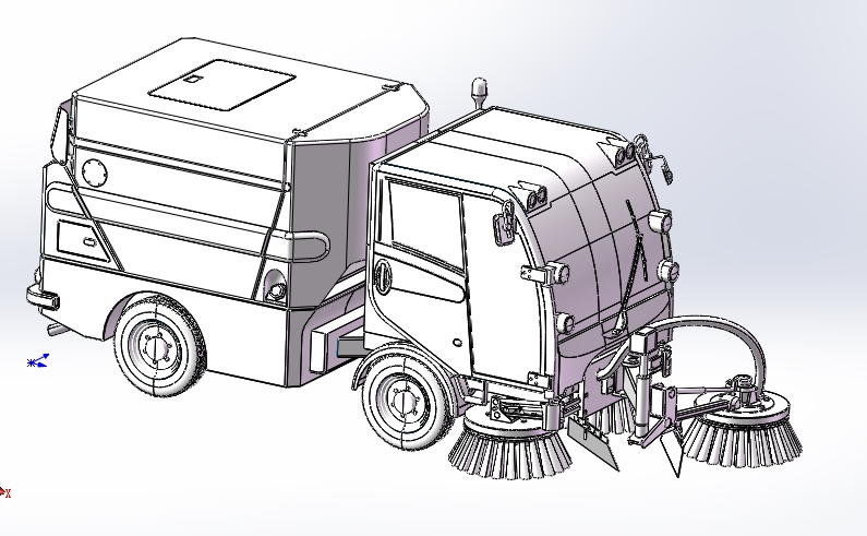 卡车模型solidworks 2016模型图纸下载 懒石网