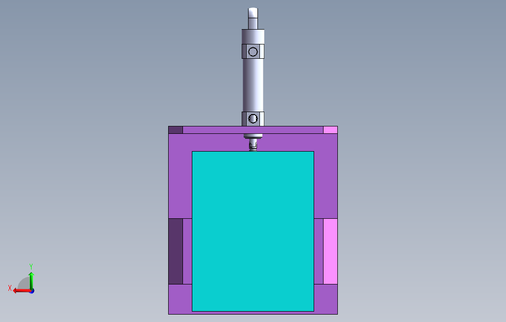 S13直线轴承滑动的直线机构solidworks 2010模型图纸下载 懒石网