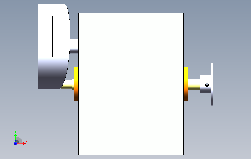 S47通过不规则凸轮实现的直线运动机构solidworks 2010模型图纸下载 懒石网