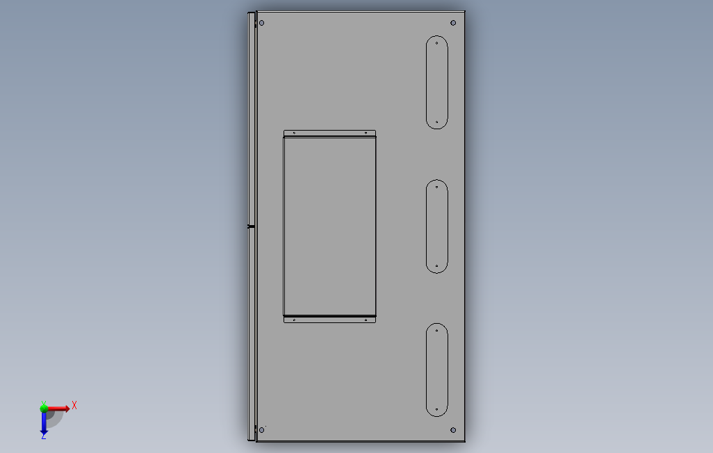 仿威图机柜_SOLIDWORKS 2012_模型图纸下载 – 懒石网