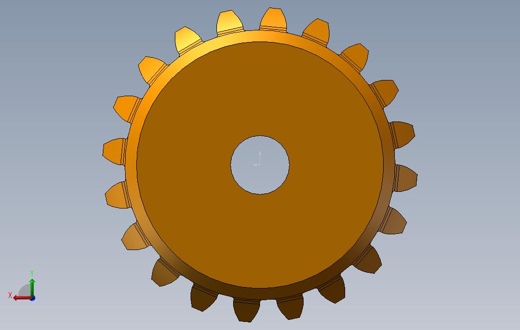 锥齿轮（ug工程图）solidworks 2018模型图纸免费下载 懒石网