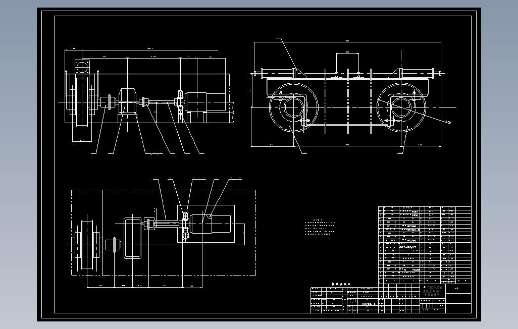 10t双梁桥式起重机大车运行机构_AutoCAD_模型图纸免费下载 – 懒石网