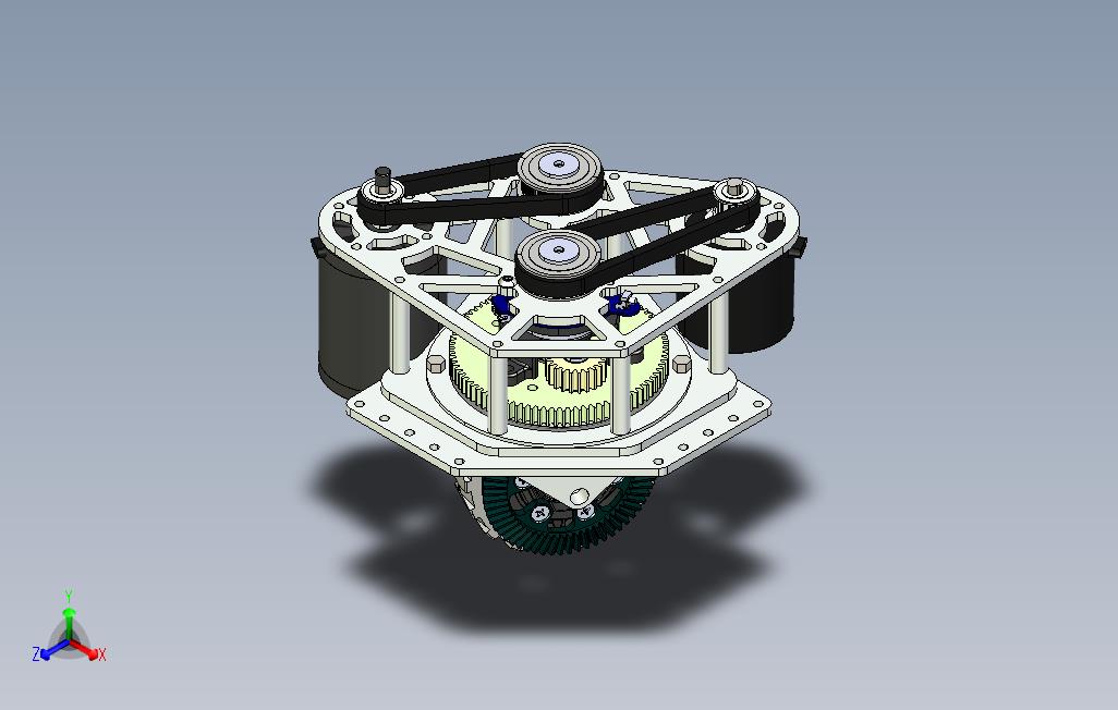 FRC万向旋转驱动轮模型_STEP_模型图纸免费下载 – 懒石网