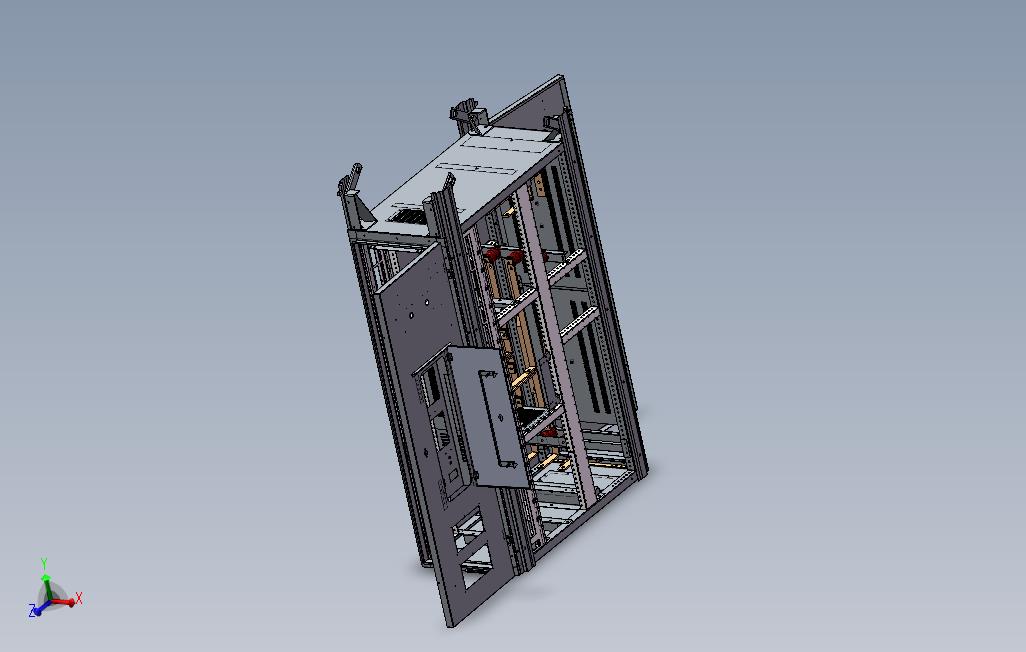 开关柜_SOLIDWORKS_免费图纸_模型下载 – 懒石网