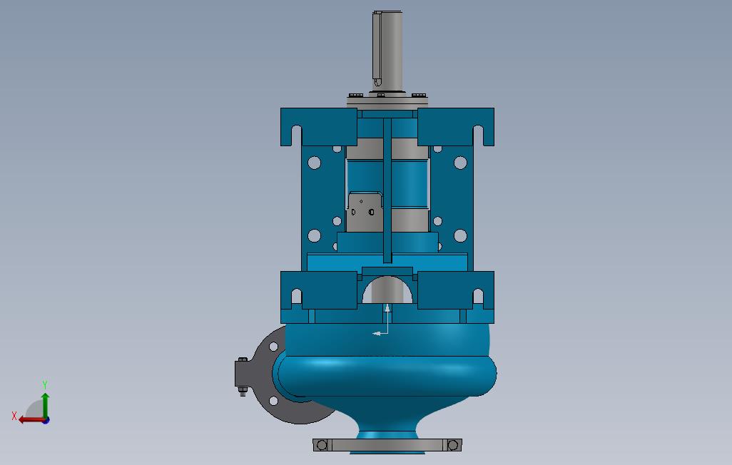 卧式离心水泵头hm100___模型图纸免费下载 – 懒石网