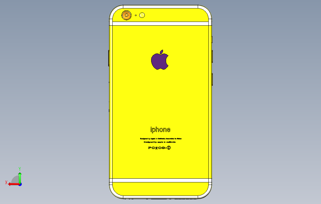 iphone6_UG_模型图纸免费下载 – 懒石网