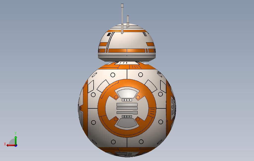 BB8和Giru动画_1_SOLIDWORKS 2014_模型图纸免费下载 – 懒石网
