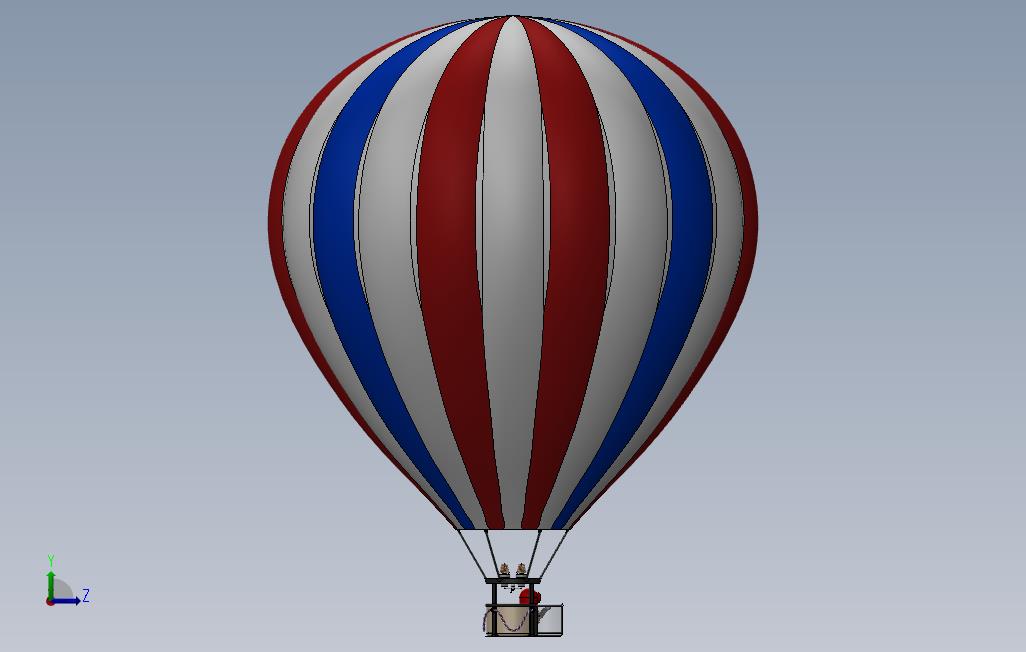 Gc伟大的渲染挑战 带格雷比的热气球1solidworks 2013模型图纸免费下载 懒石网