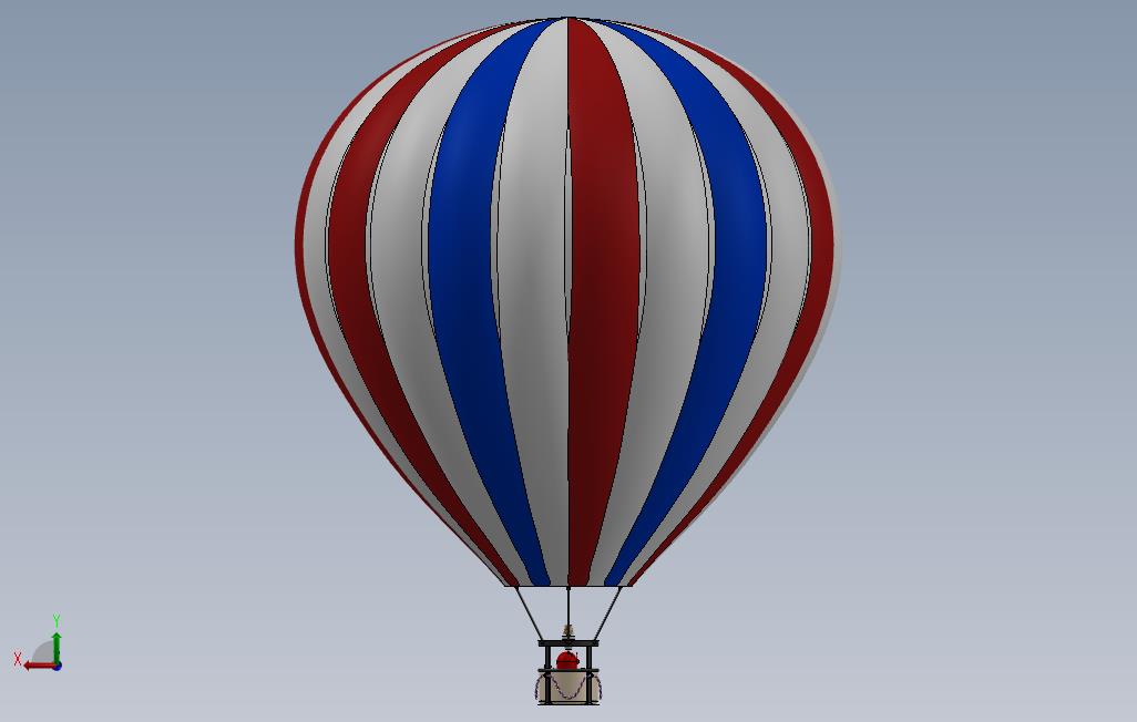 Gc伟大的渲染挑战 带格雷比的热气球1solidworks 2013模型图纸免费下载 懒石网