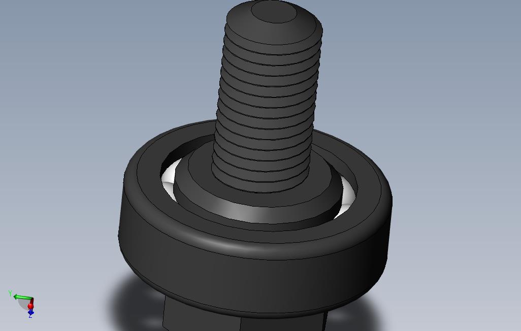 3d打印紧固件（螺栓轴承）1solidworks 2014模型图纸免费下载 懒石网