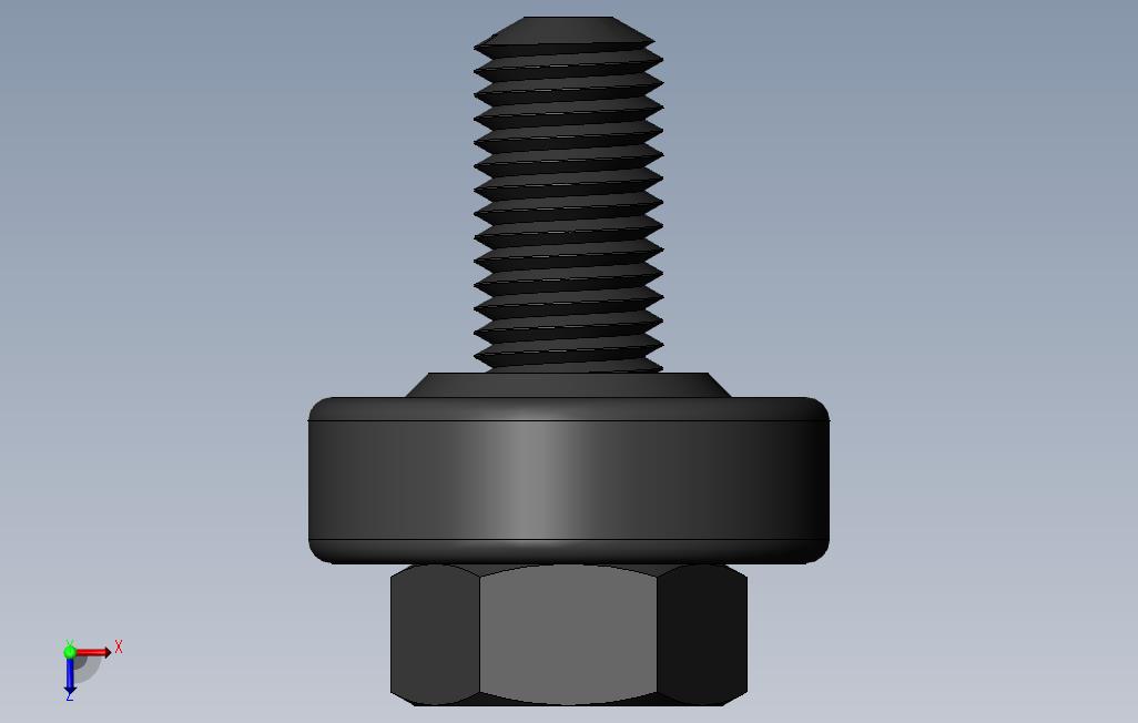 3d打印紧固件（螺栓轴承）1solidworks 2014模型图纸免费下载 懒石网