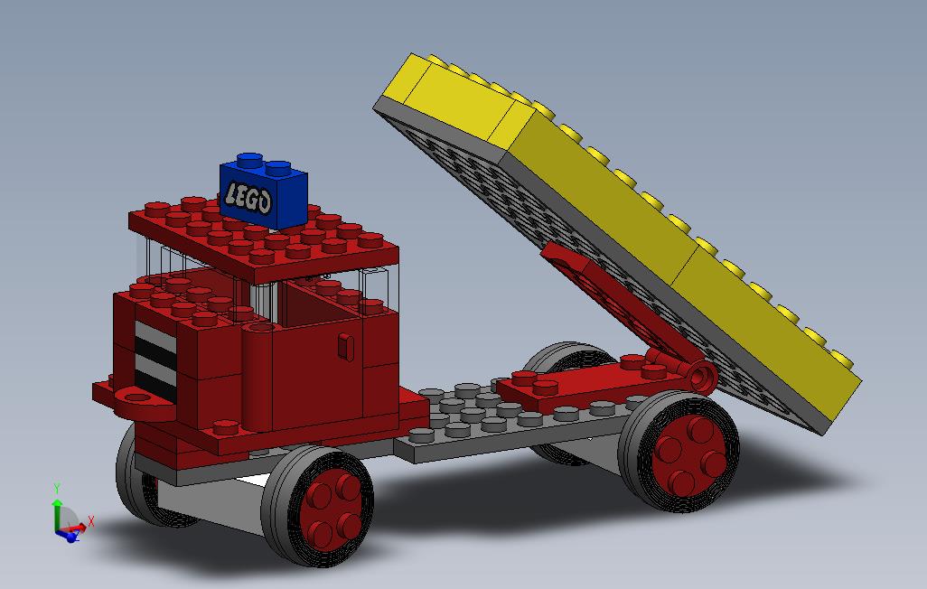 乐高331自卸车_1_SOLIDWORKS 2016_模型图纸免费下载 – 懒石网