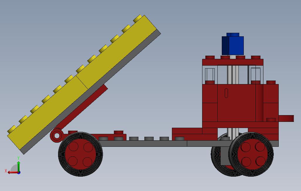 乐高331自卸车_1_SOLIDWORKS 2016_模型图纸免费下载 – 懒石网