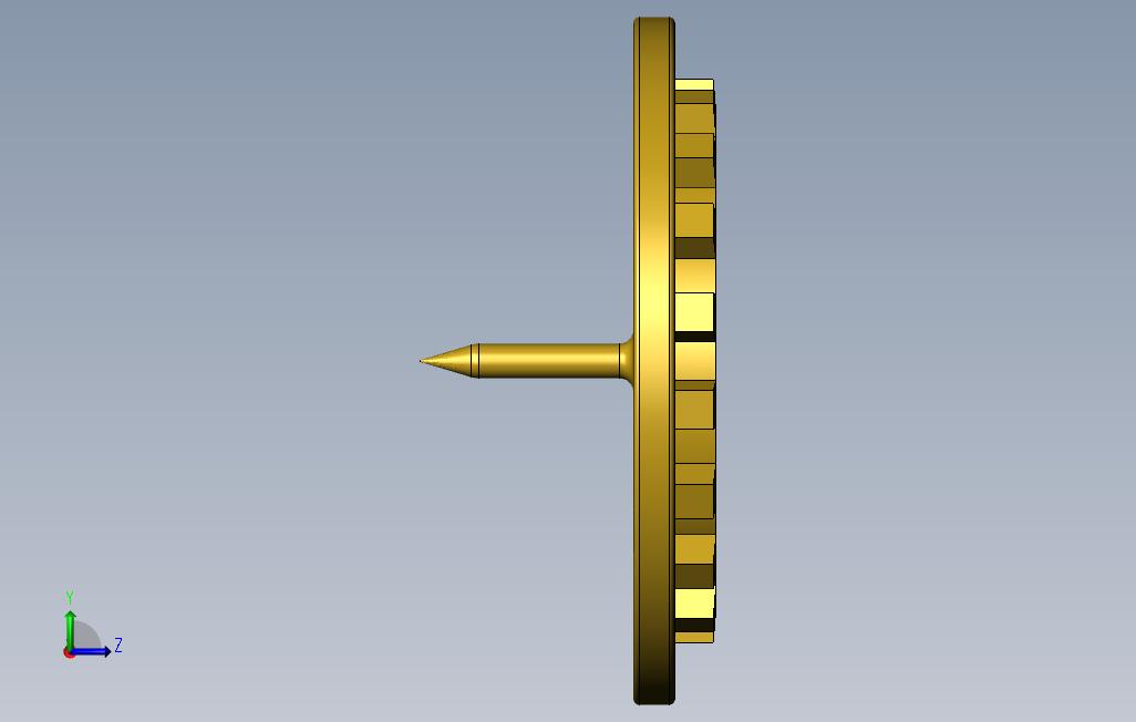 Goldengear翻领领带夹1solidworks 2012模型图纸免费下载 懒石网