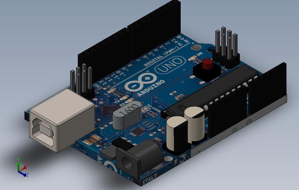 arduino一_2_SOLIDWORKS 2014_模型图纸免费下载 – 懒石网