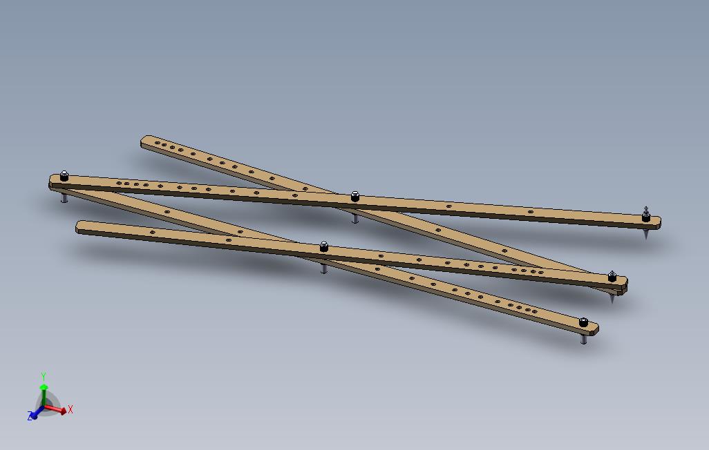 Pantograph_SOLIDWORKS 2013_模型图纸免费下载 – 懒石网