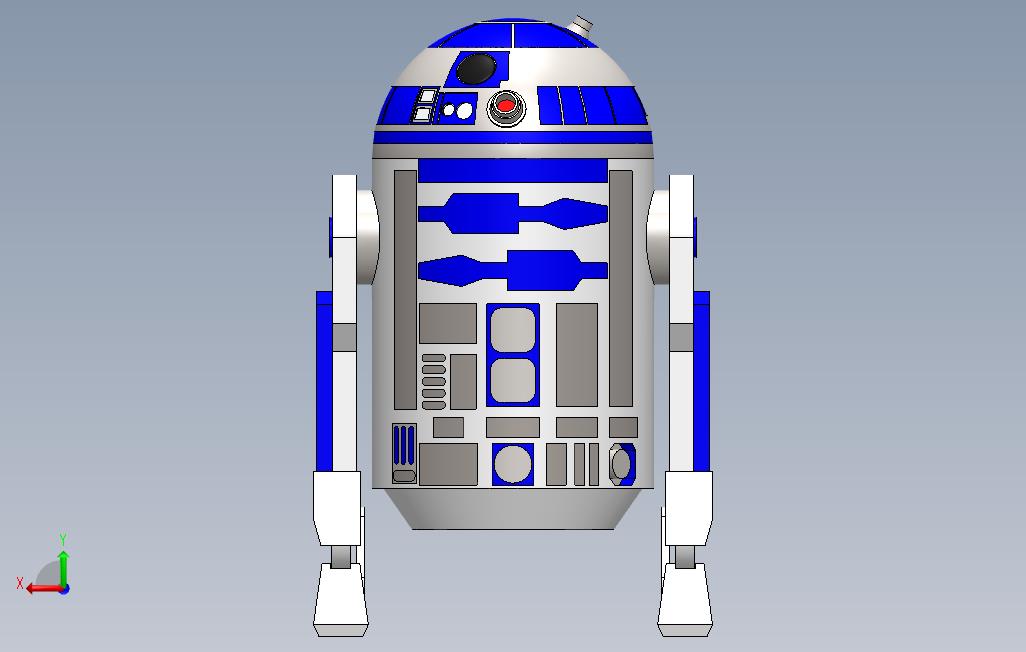 R2D2_2_SOLIDWORKS 2016_模型图纸免费下载 – 懒石网