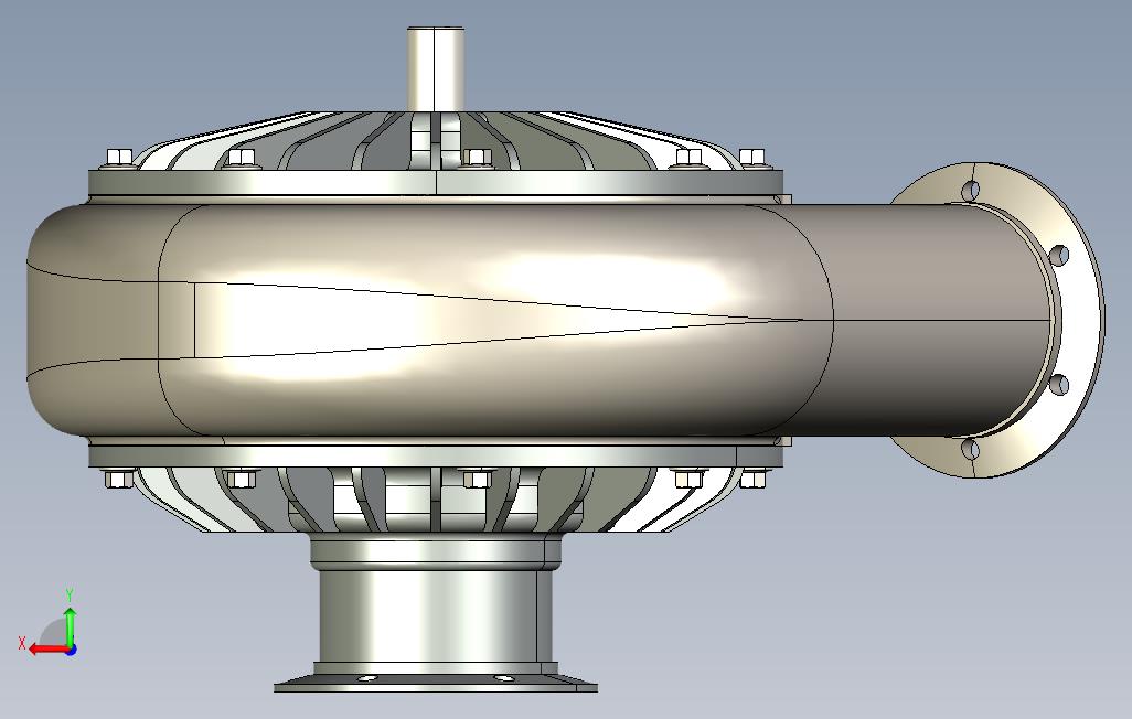 Turbopump_STEP_模型图纸免费下载 – 懒石网