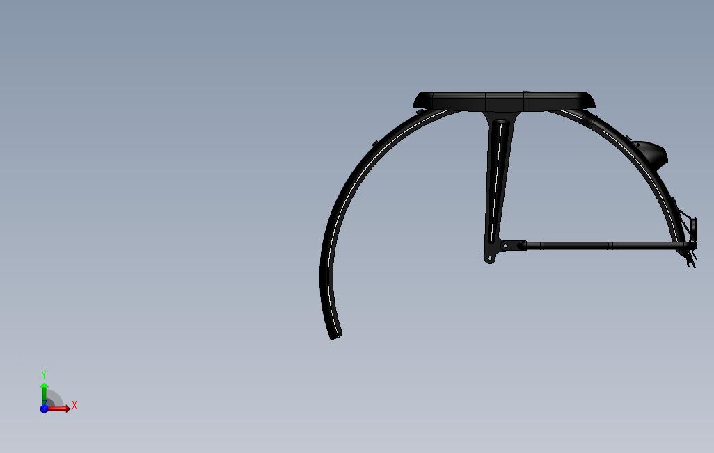 Iz350摩托车项目前后挡泥板solidworks 2013模型图纸免费下载 懒石网