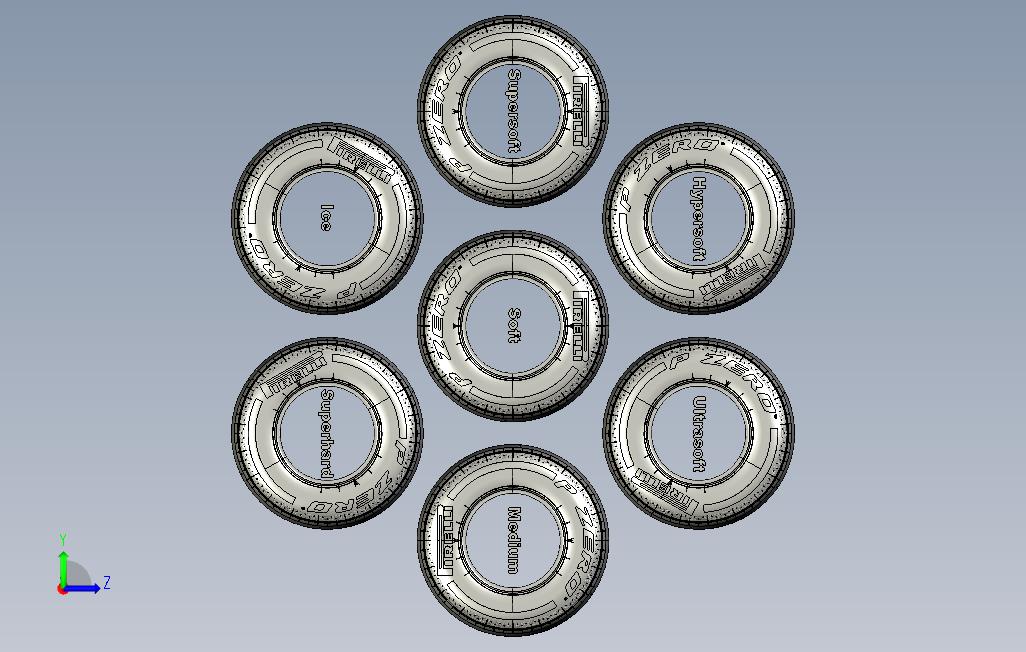 F1光滑范围轮胎2018_Parasolid_模型图纸免费下载 – 懒石网