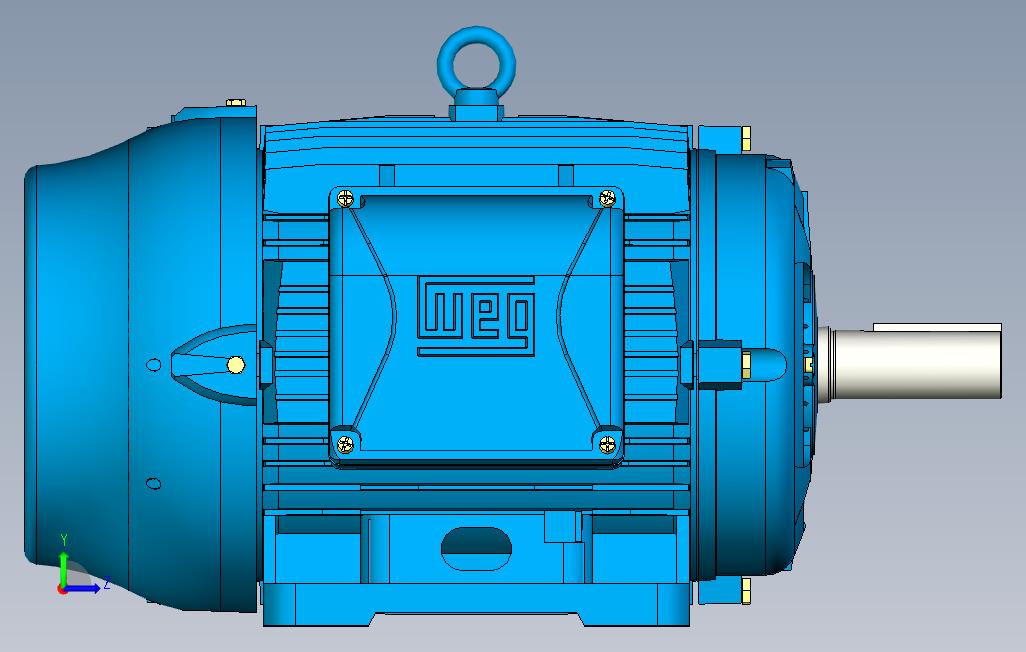 WEG电动机324T_Inventor_模型图纸免费下载 – 懒石网
