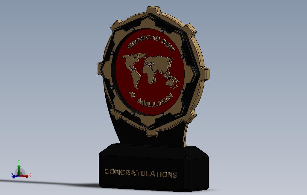400万Grabcad奖杯_2_SOLIDWORKS 2016_模型图纸免费下载 – 懒石网
