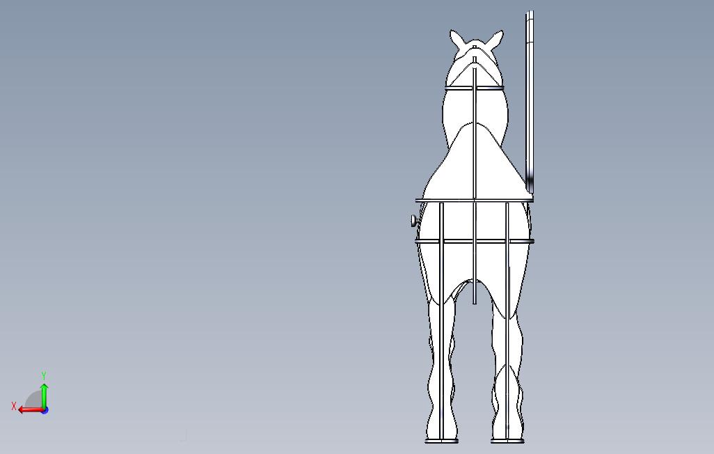 以Horse的形式搁置_SOLIDWORKS 2018_模型图纸免费下载 – 懒石网
