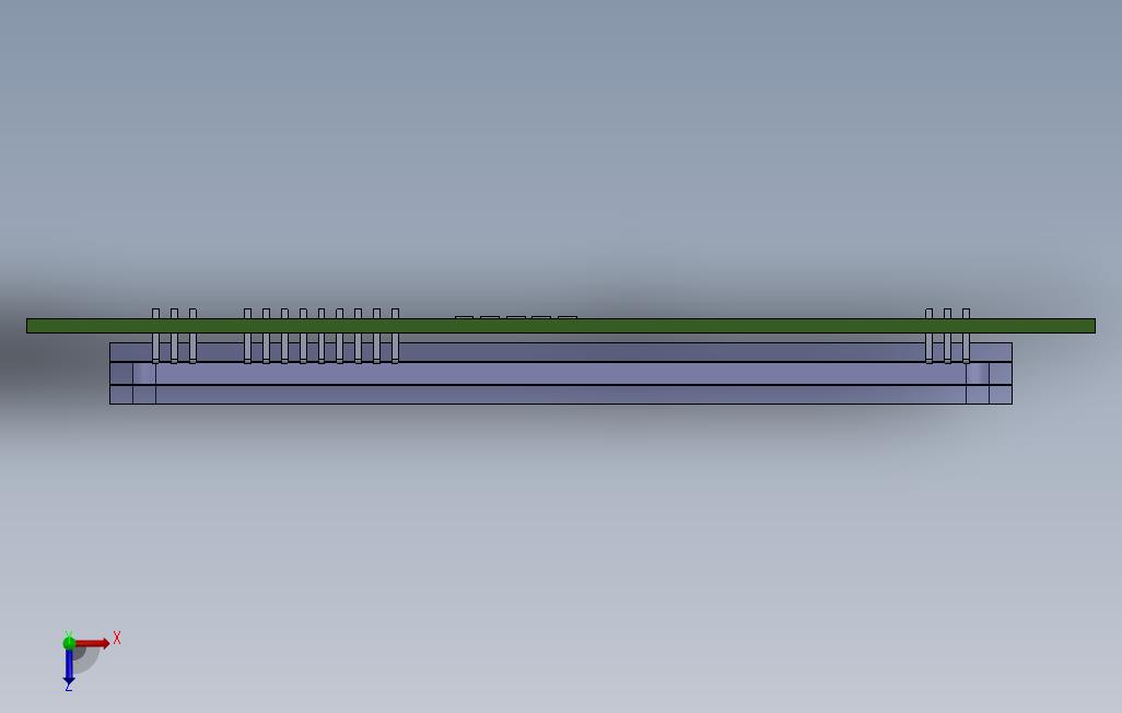 NoritakeItronVFD4行为24个字符_SOLIDWORKS 2018_模型图纸免费下载 – 懒石网