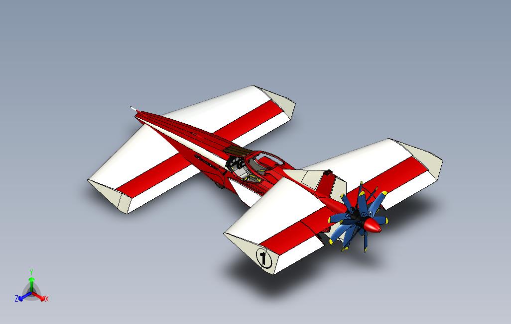 FF1飞行方程式1_STEP_模型图纸免费下载 – 懒石网