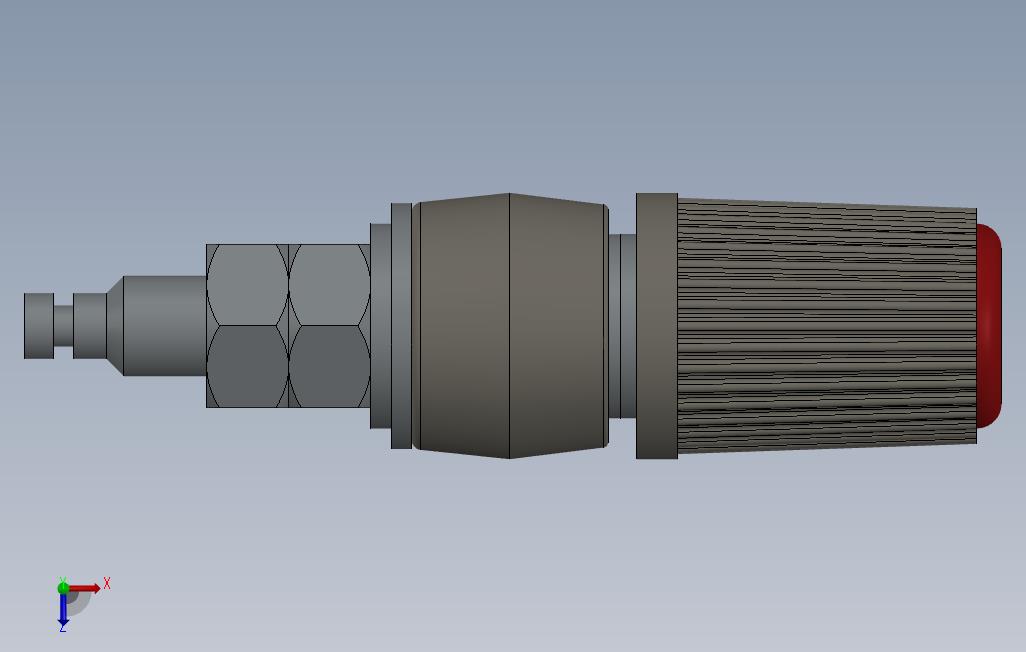 10x30a高电流m54mm女香蕉插座测试绑定后焊接插头连接器solidworks 2015模型图纸免费下载 懒石网