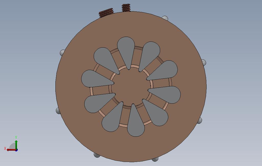 8缸斯特林发动机solidworks 2018模型图纸免费下载 懒石网