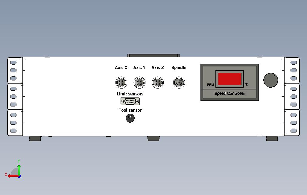 CNC控制系统_STEP_模型图纸免费下载 – 懒石网