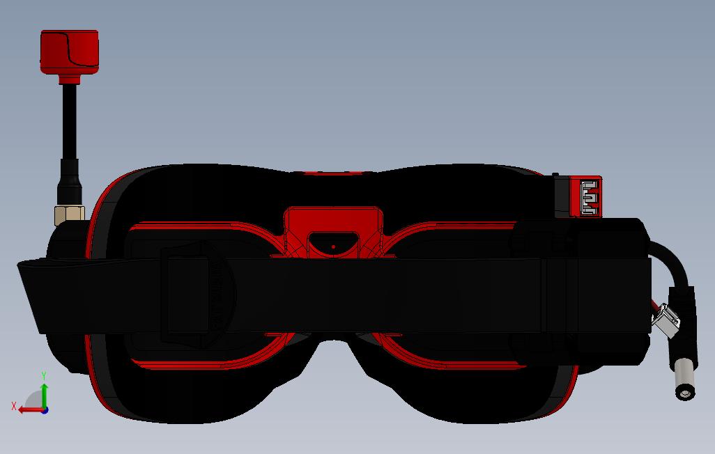 Fatshark态度v4fpv护目镜solidworks 2016模型图纸免费下载 懒石网