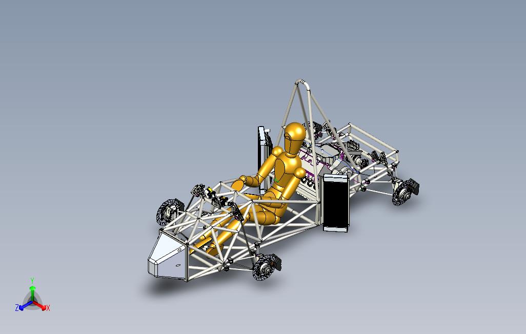 FSAE组装_STEP_模型图纸免费下载 – 懒石网