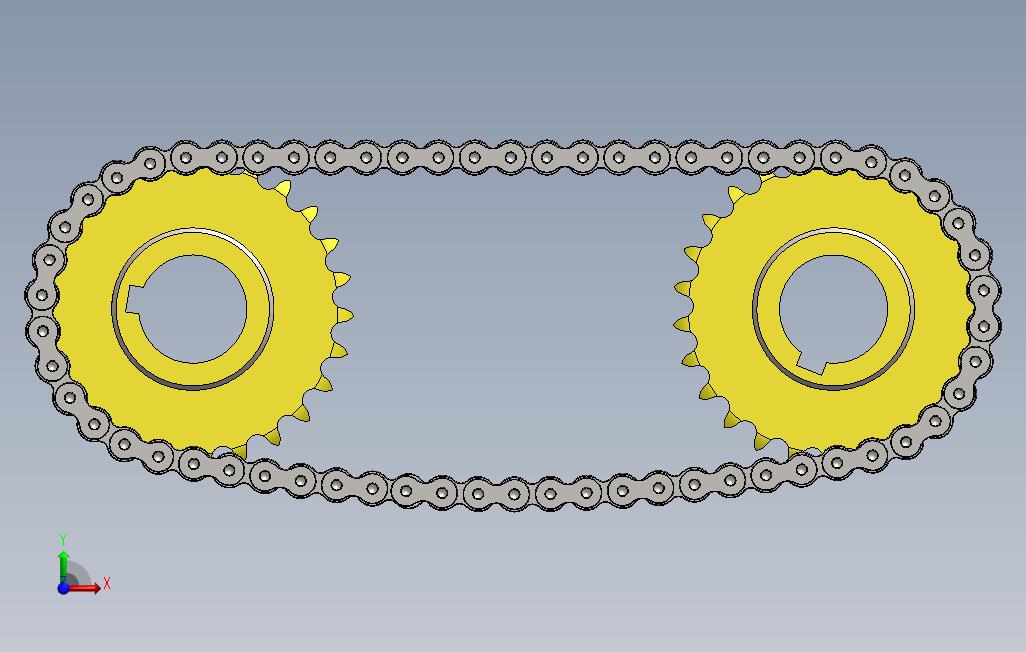 Solidworks教程104机制链和链轮设计组装solidworks的运动研究part03solidworks 2016模型图纸免费下载