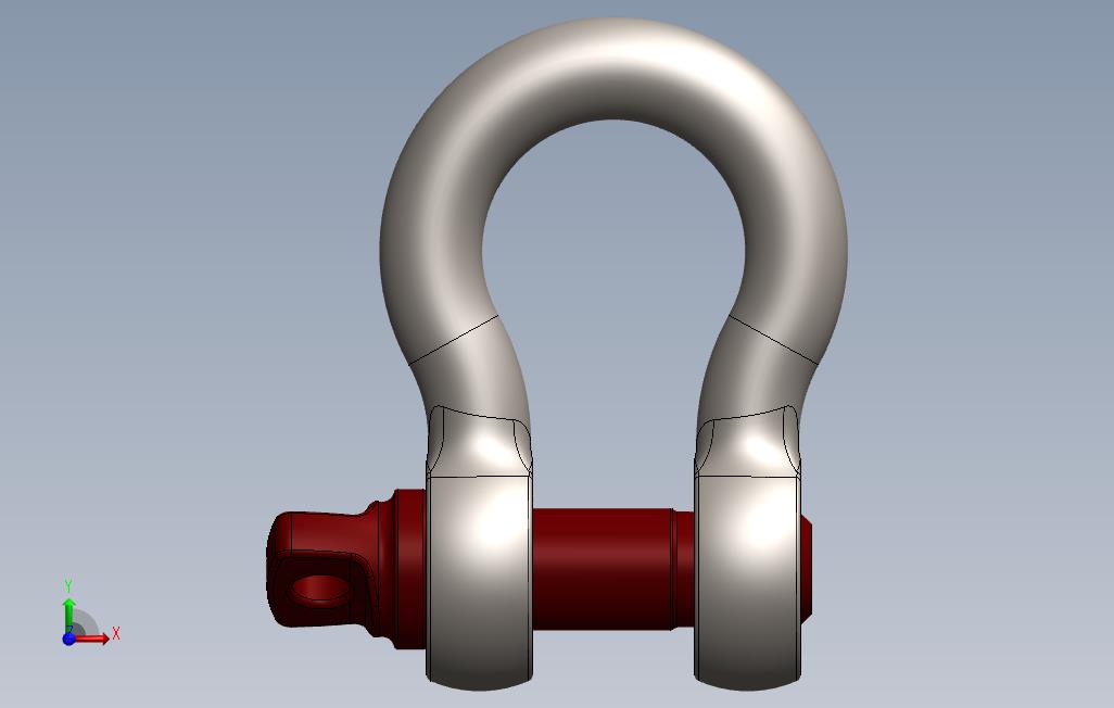 Solidworks教程112通过solidworks简单设计设计solidworks中的卸扣solidworks 2016模型图纸免费
