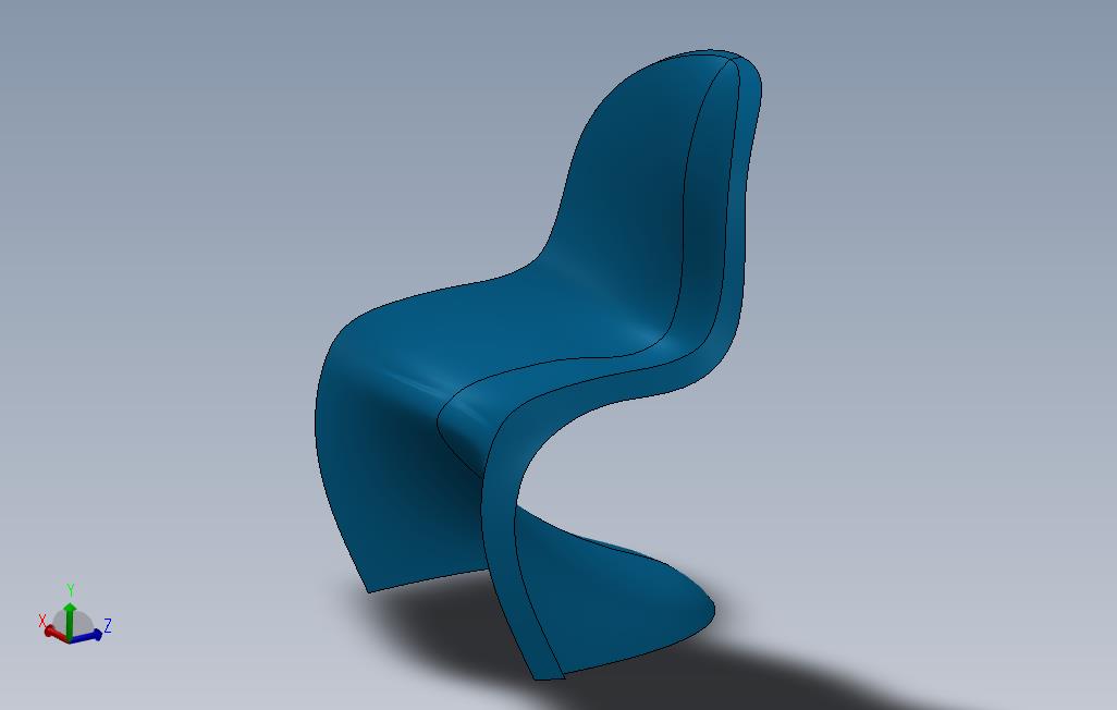 一个碎锅椅2solidworks 2016模型图纸免费下载 懒石网