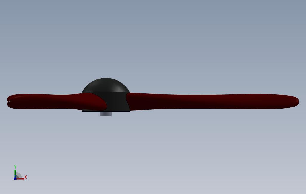 三个刀片推进器solidworks 2016模型图纸免费下载 懒石网