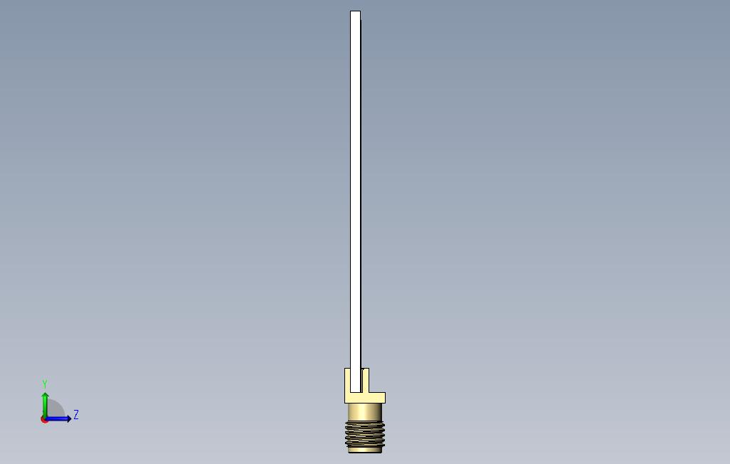 三角形单极uwb微带pcb天线solidworks 2016模型图纸免费下载 懒石网