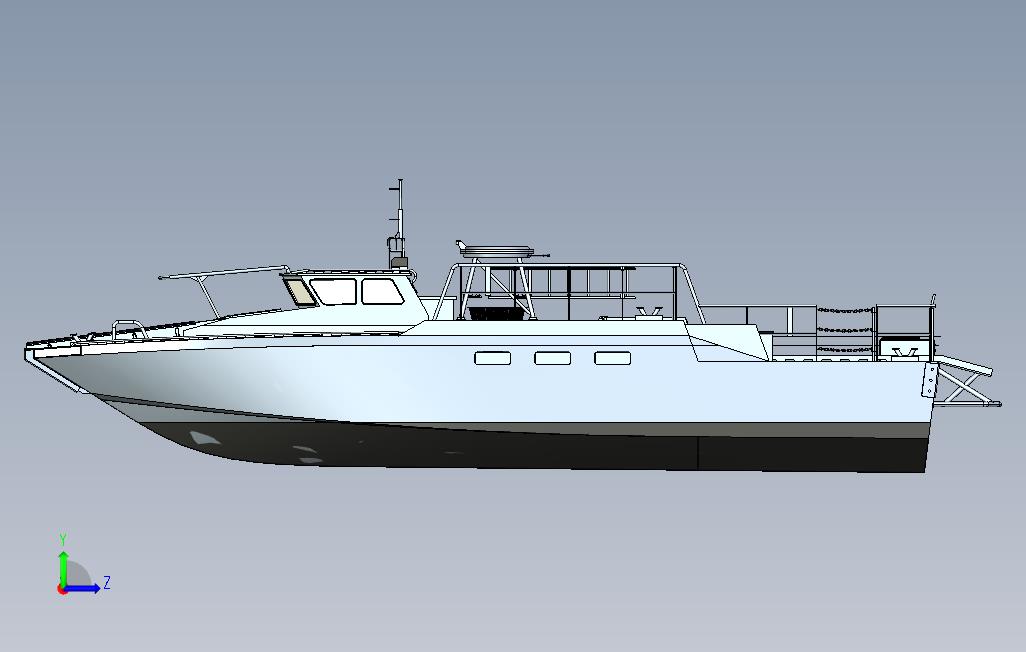 战斗船CB90h_IGES_模型图纸免费下载 – 懒石网