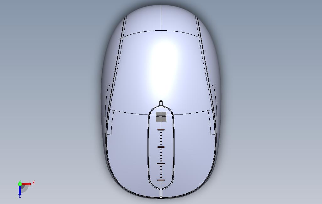 PC鼠标1__模型图纸免费下载 – 懒石网