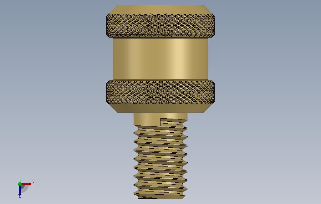 拇指螺丝solidworks 2015模型图纸免费下载 懒石网