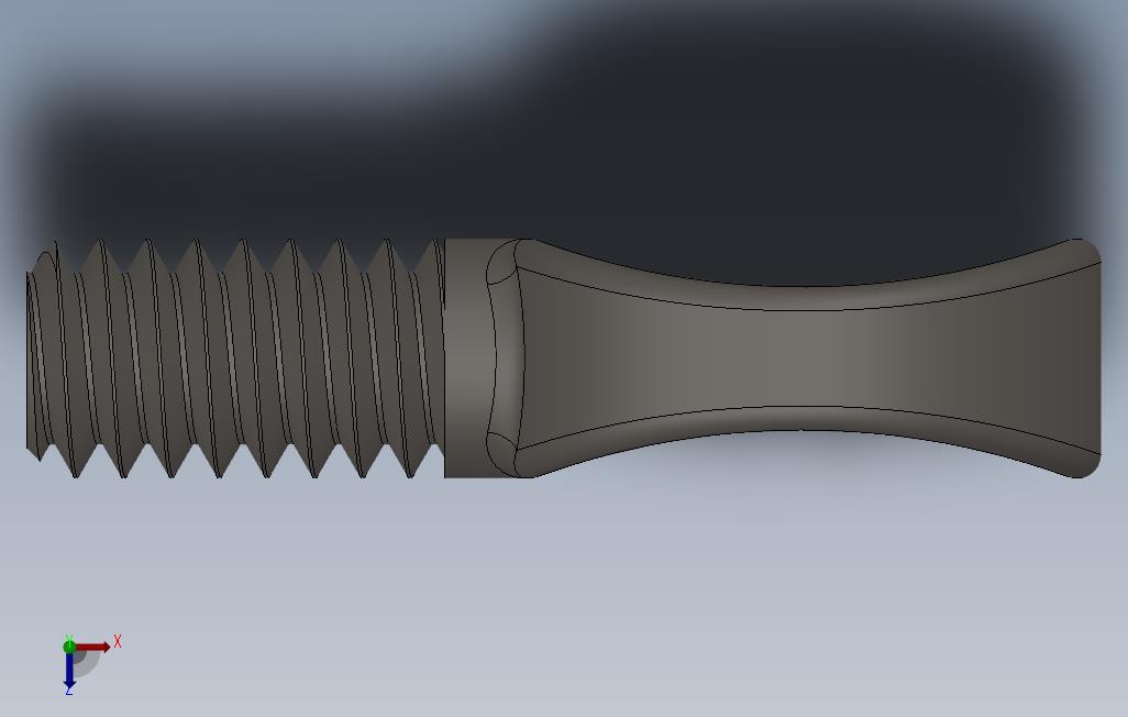 拇指螺丝5solidworks 2010模型图纸免费下载 懒石网