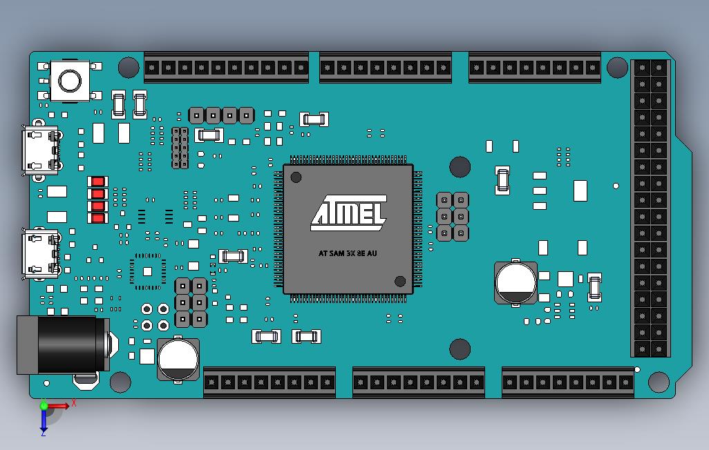 Arduino二_SOLIDWORKS 2012_模型图纸免费下载 – 懒石网