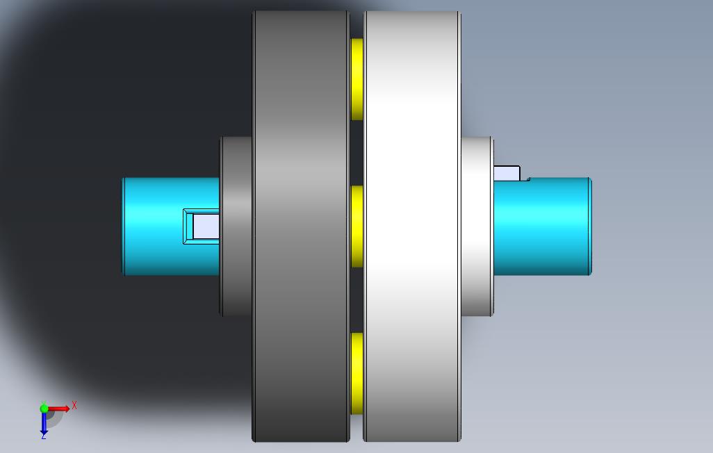 柔性衬套类型耦合 Solidworks 2016 模型图纸免费下载 懒石网