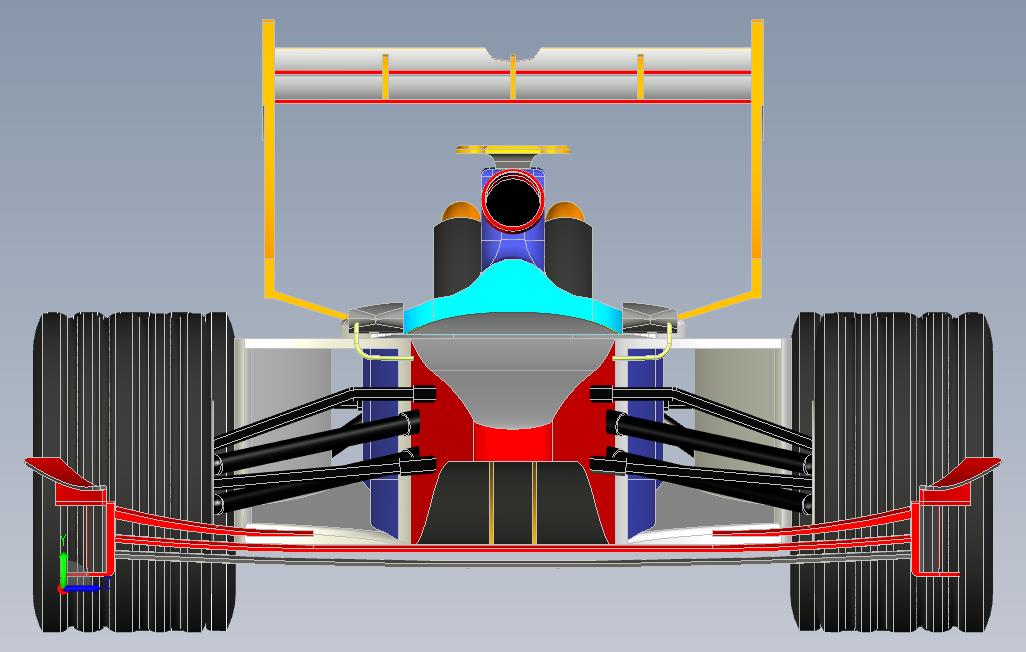 梅赛德斯奔驰迈凯轮F1_Inventor_模型图纸免费下载 – 懒石网